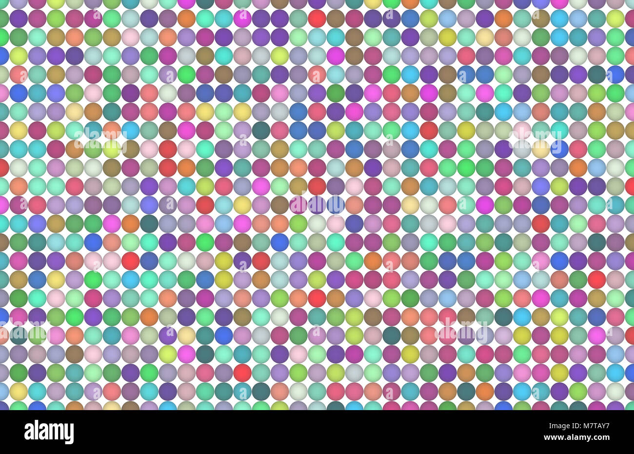 Colored 3D sphere, circle or ellipse pattern for design wallpaper ...