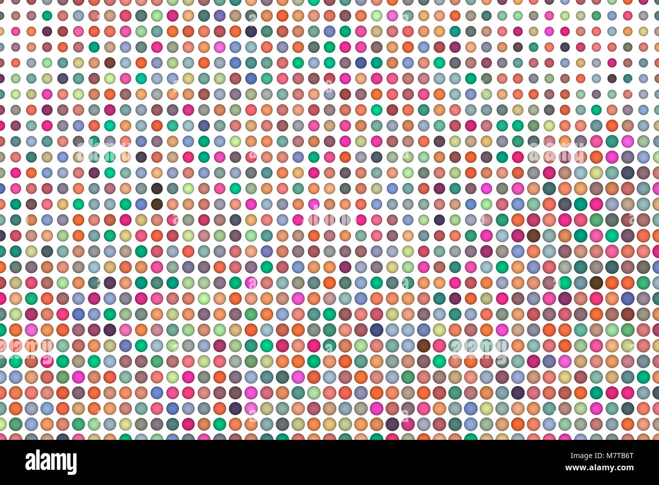 Colored 3D sphere, circle or ellipse pattern for design wallpaper ...