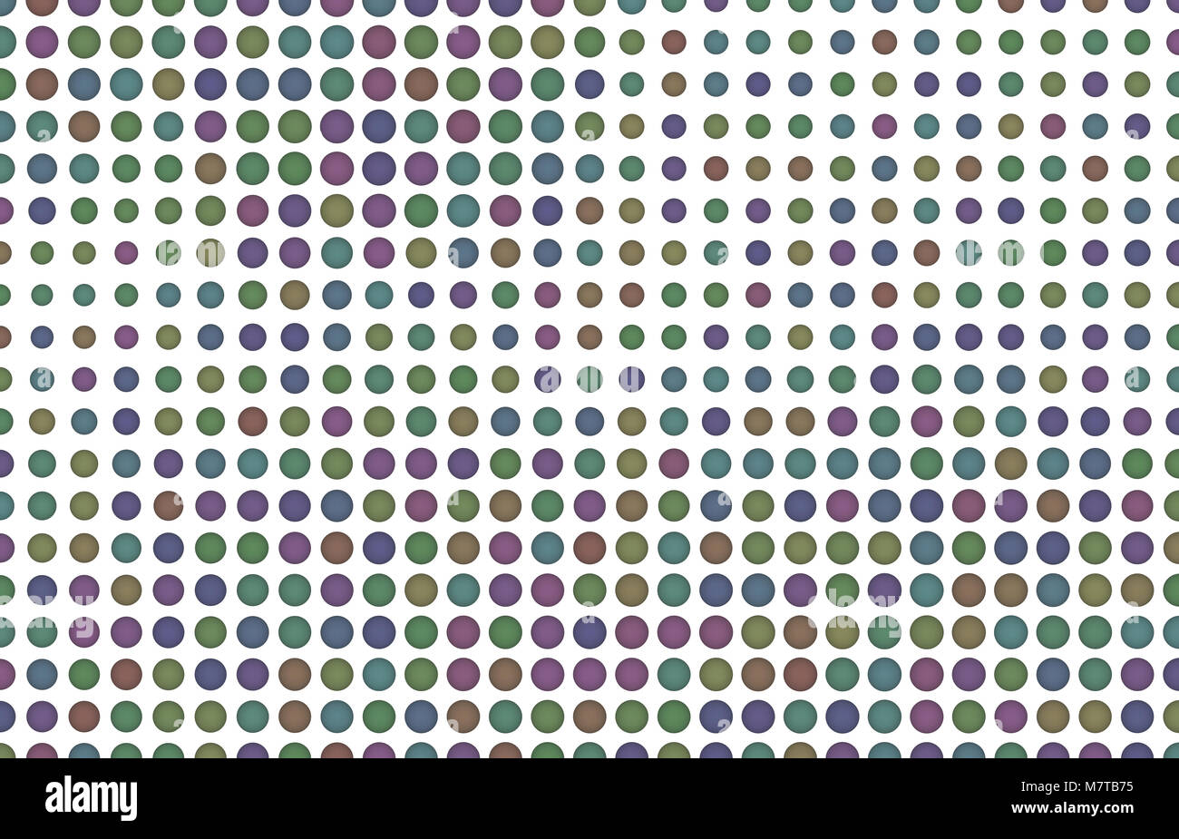 Colored 3D sphere, circle or ellipse pattern for design wallpaper ...