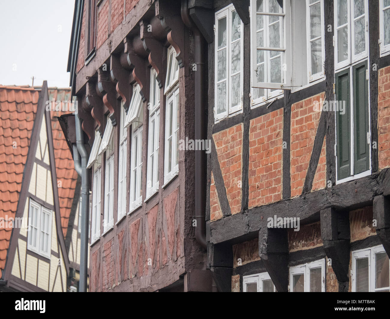 the small City of Stade in Germany Stock Photo - Alamy