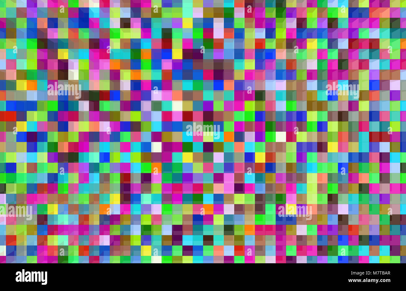 Colored square or rectangle 3D pattern for design wallpaper, texture or ...