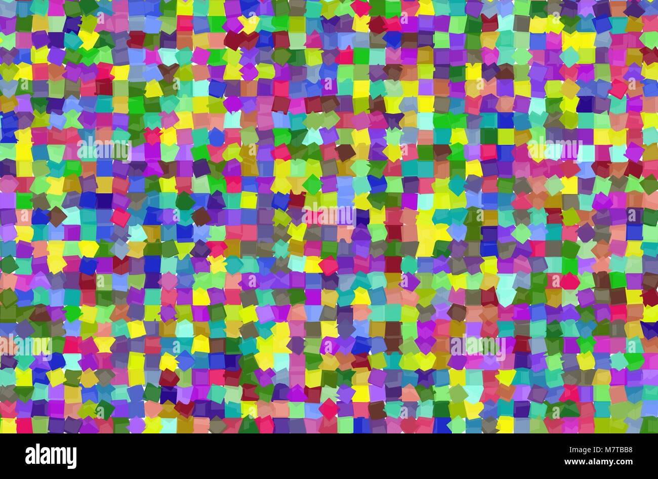 Colored square or rectangle 3D pattern for design wallpaper, texture or ...