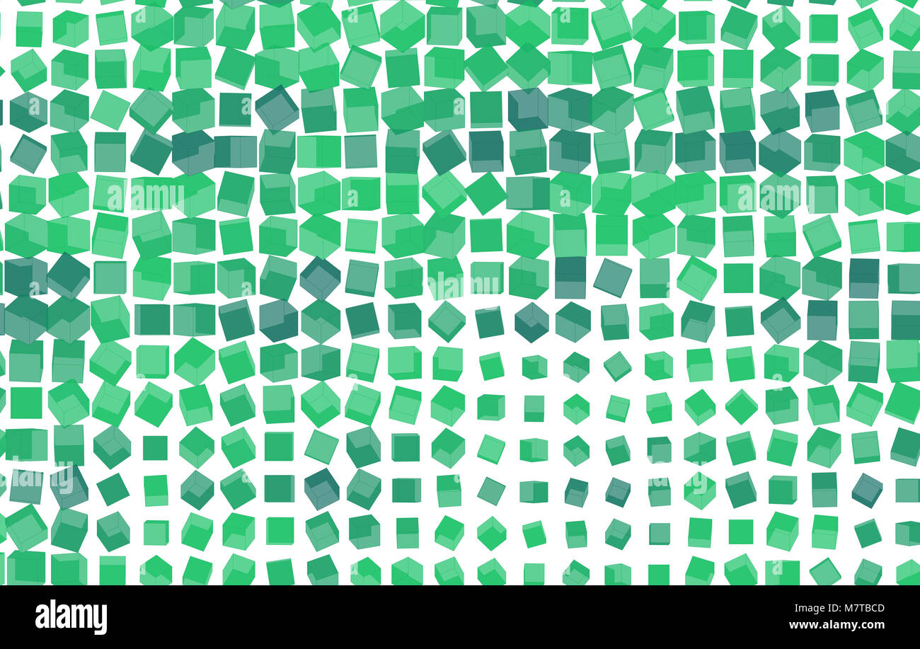 Colored square or rectangle 3D pattern for design wallpaper, texture or ...