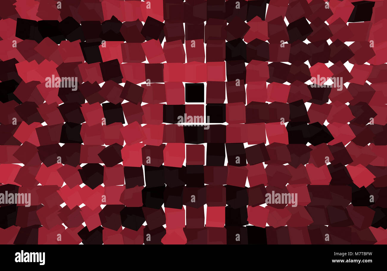 Colored square or rectangle 3D pattern for design wallpaper, texture or ...