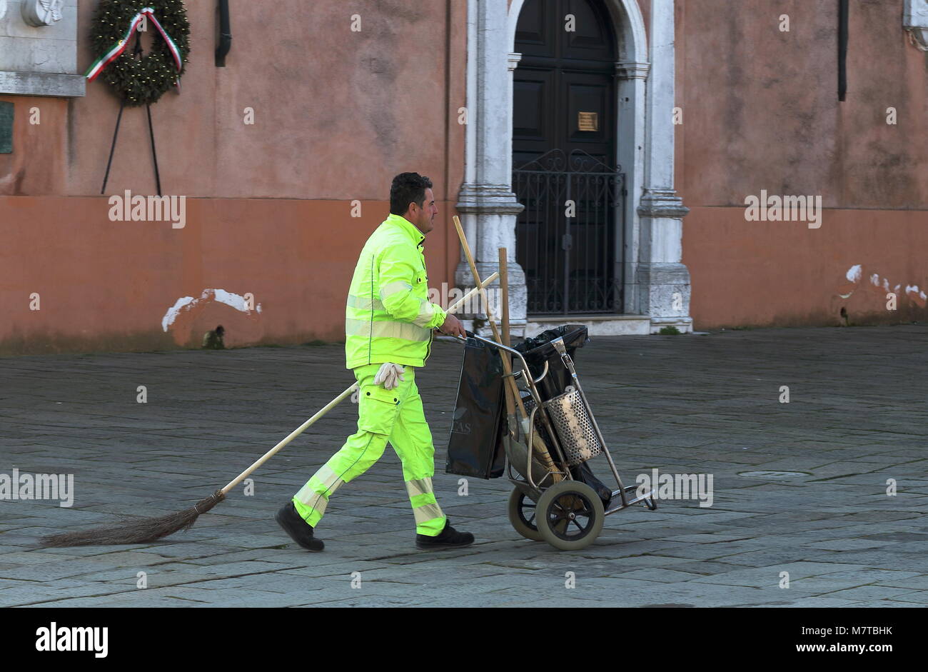 Venice italy waste management hi-res stock photography and images - Alamy