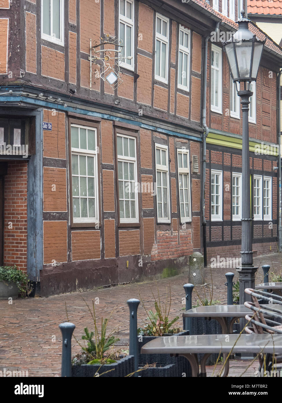 the small City of Stade in Germany Stock Photo - Alamy