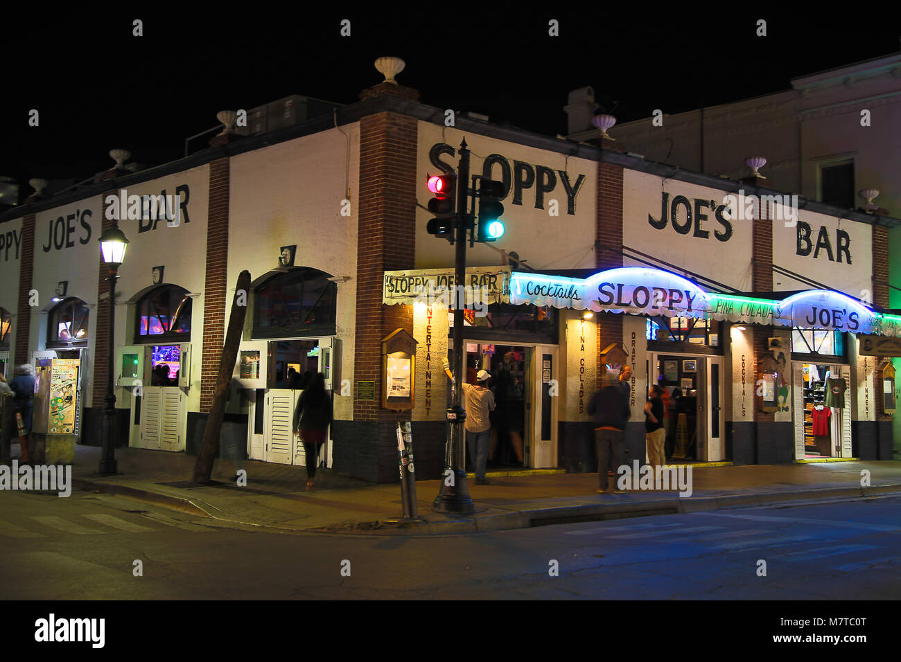 Key West Nightlife and bars Stock Photo - Alamy