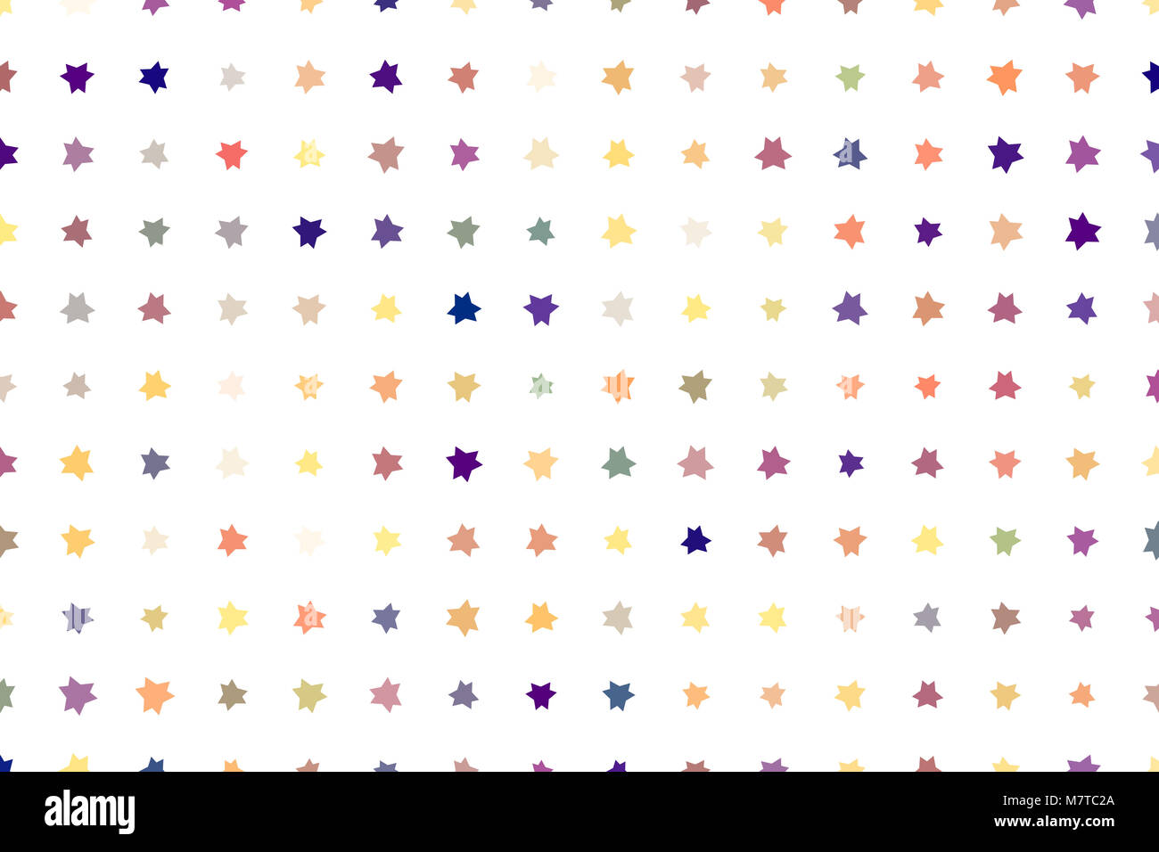 Colored star shape pattern for design wallpaper, texture or background ...