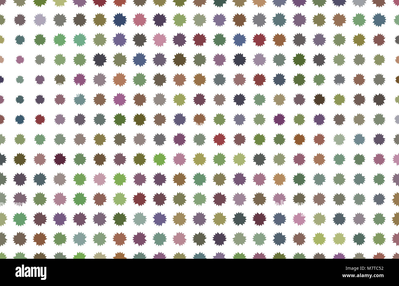 Colored star shape pattern for design wallpaper, texture or background ...