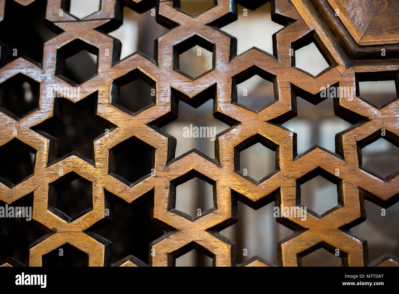 Ottoman Turkish art with geometric patterns in view Stock Photo - Alamy