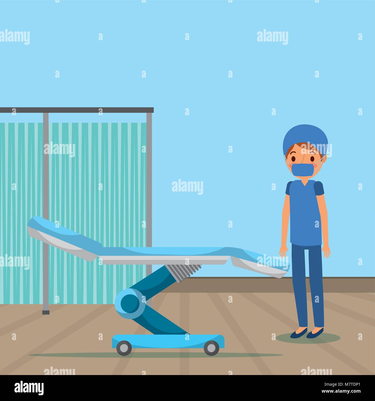 medical people cartoon Stock Vector Image & Art - Alamy