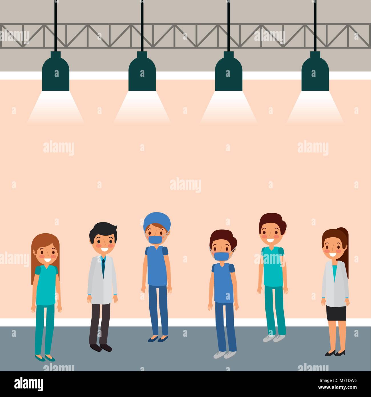 medical people cartoon Stock Vector Image & Art - Alamy