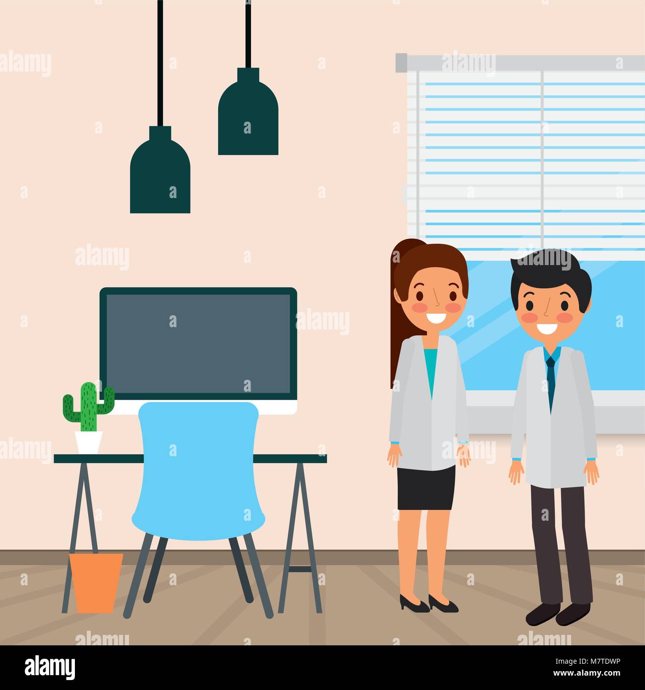 medical people cartoon Stock Vector Image & Art - Alamy