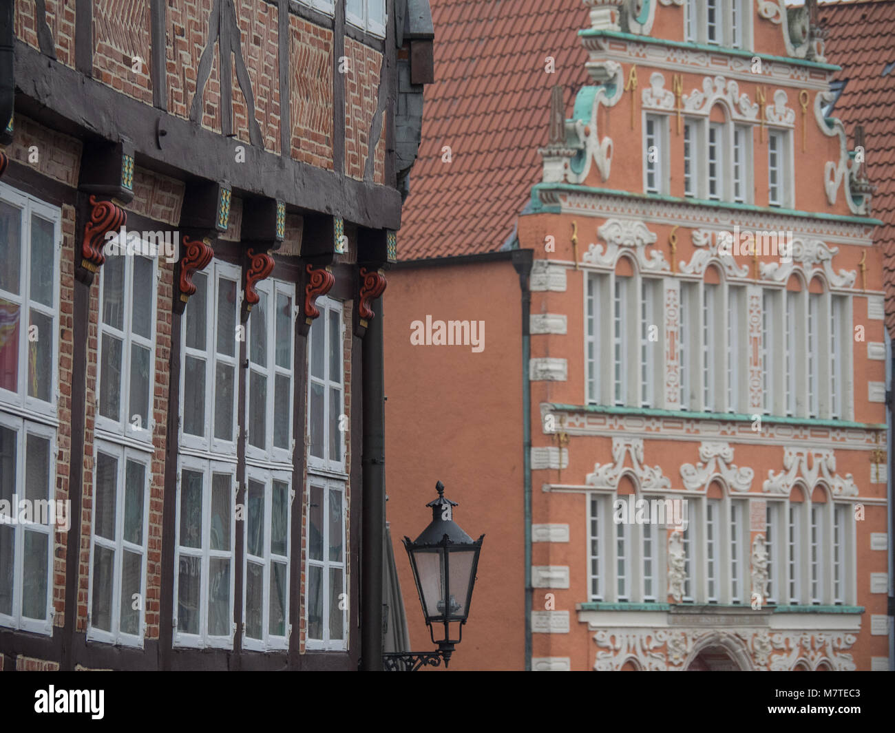 the small City of Stade in Germany Stock Photo - Alamy