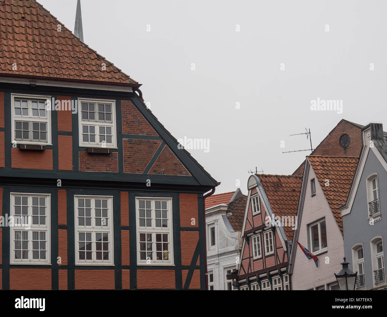 the small City of Stade in Germany Stock Photo - Alamy