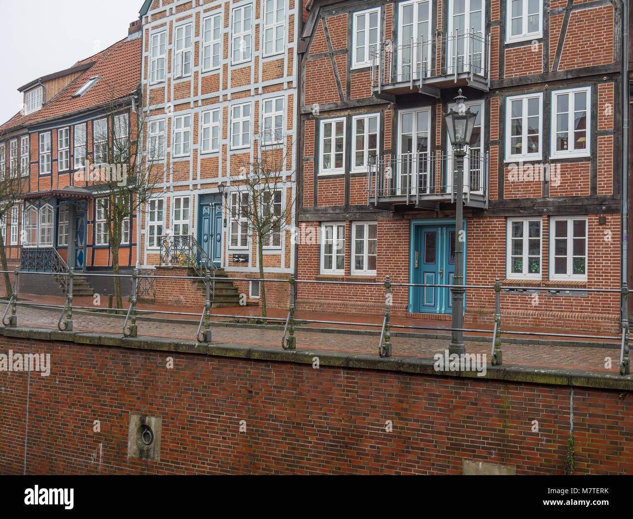 the small City of Stade in Germany Stock Photo - Alamy