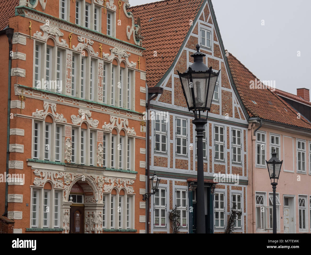 the small City of Stade in Germany Stock Photo - Alamy