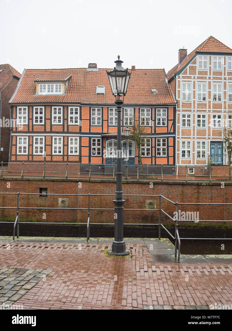 the small City of Stade in Germany Stock Photo - Alamy