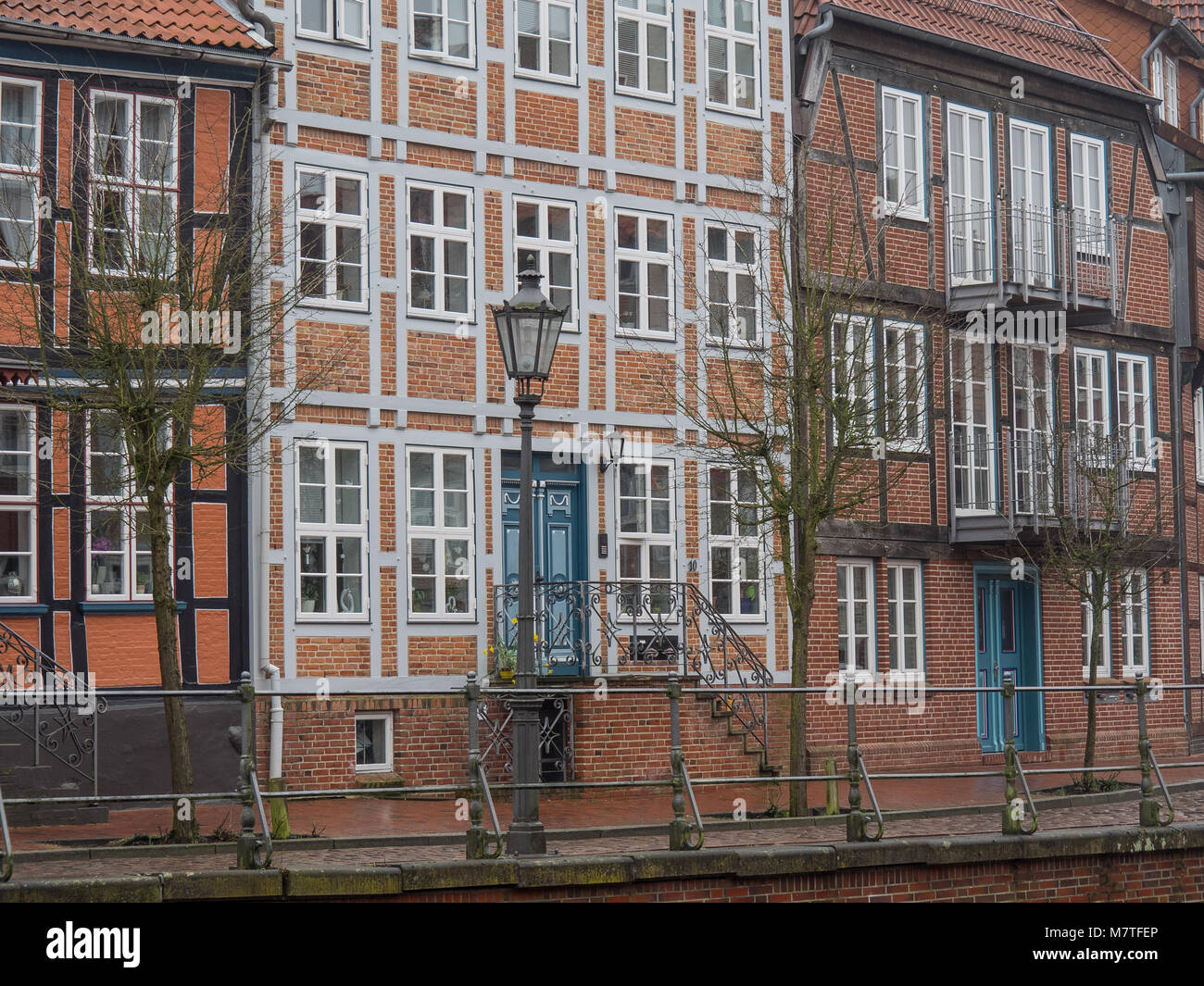 the small City of Stade in Germany Stock Photo - Alamy