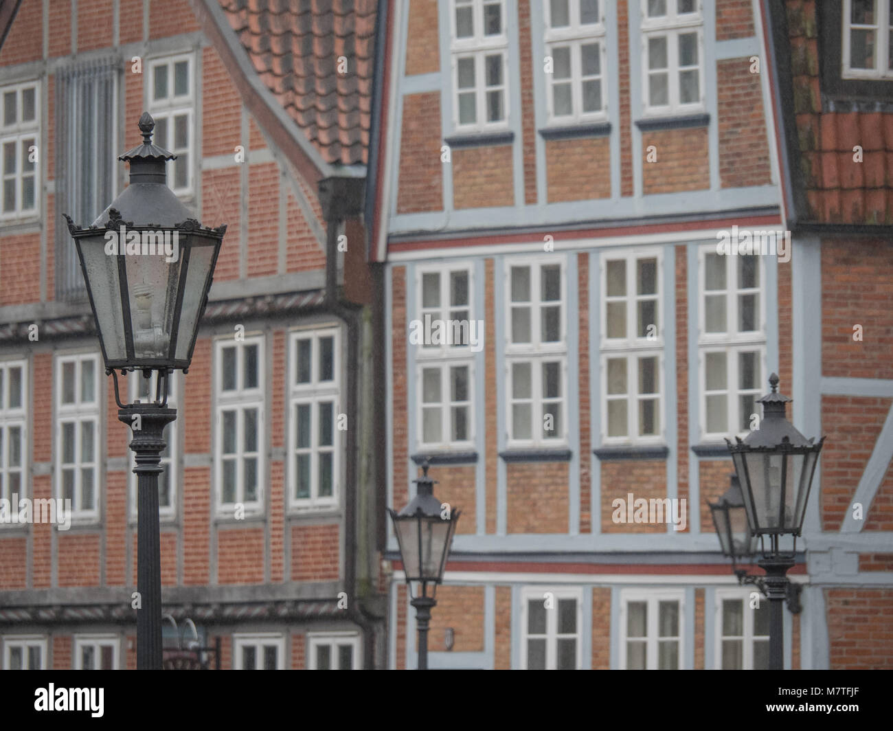 the small City of Stade in Germany Stock Photo - Alamy