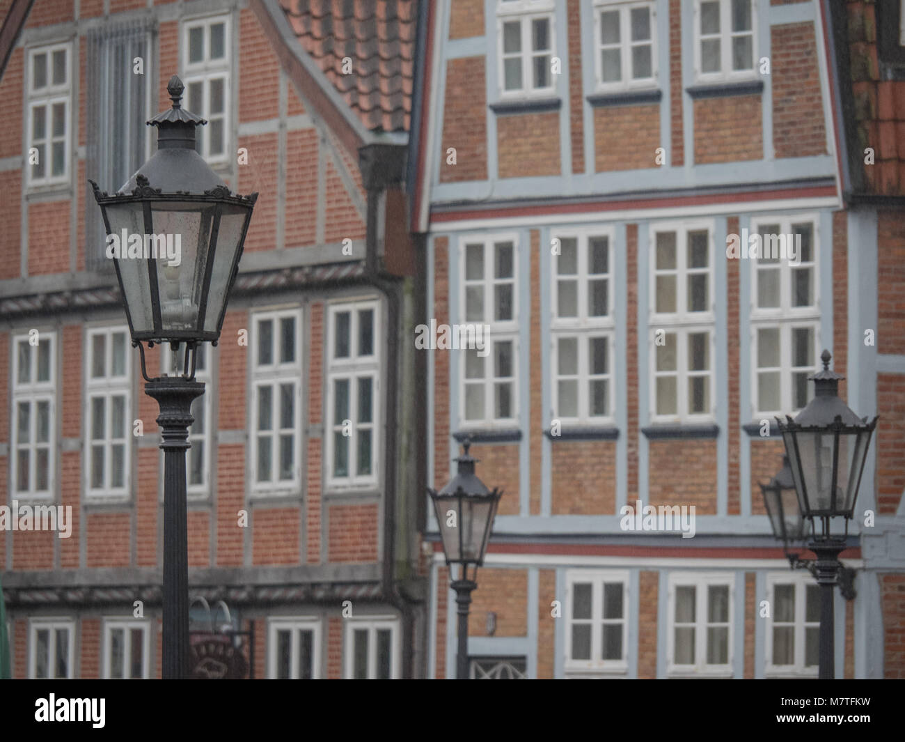 the small City of Stade in Germany Stock Photo - Alamy