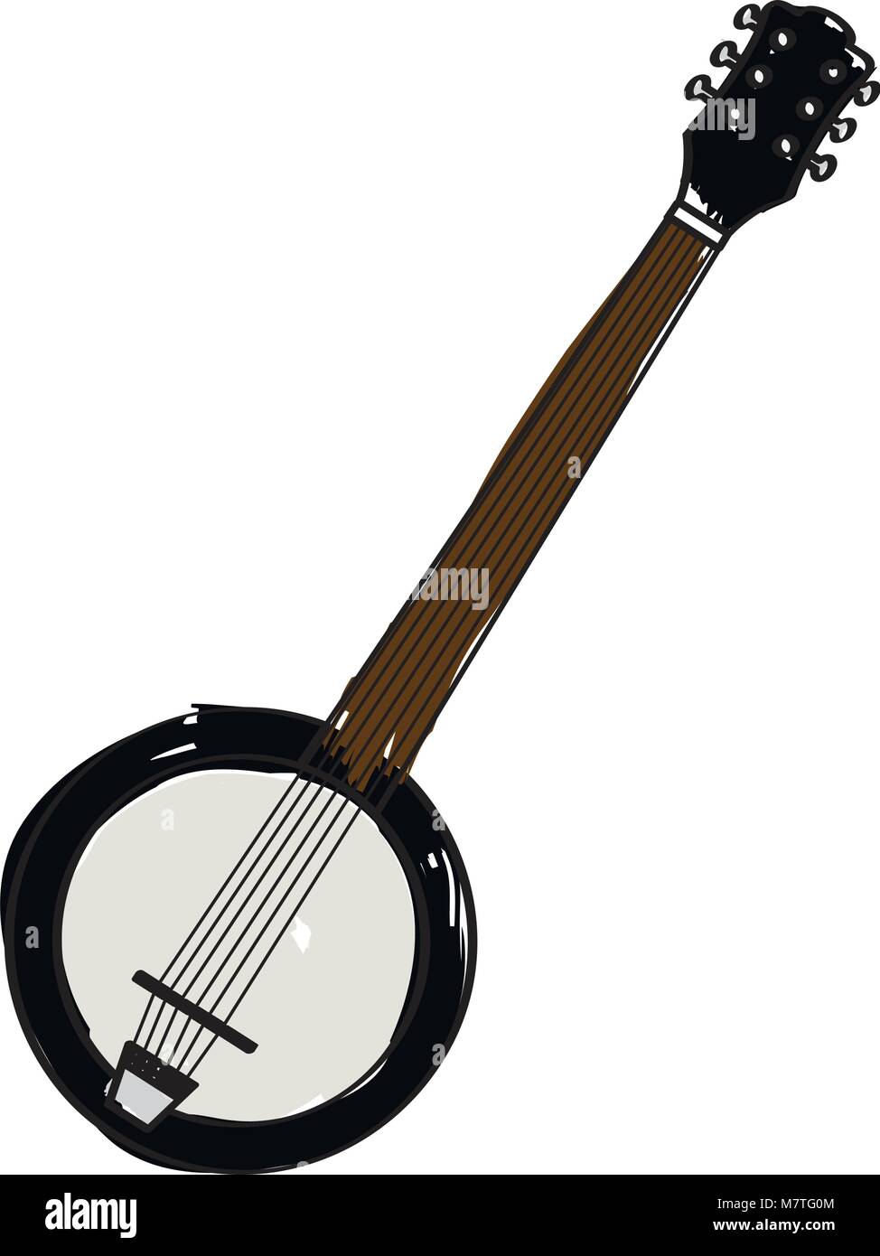 Banjo close up hi-res stock photography and images - Alamy