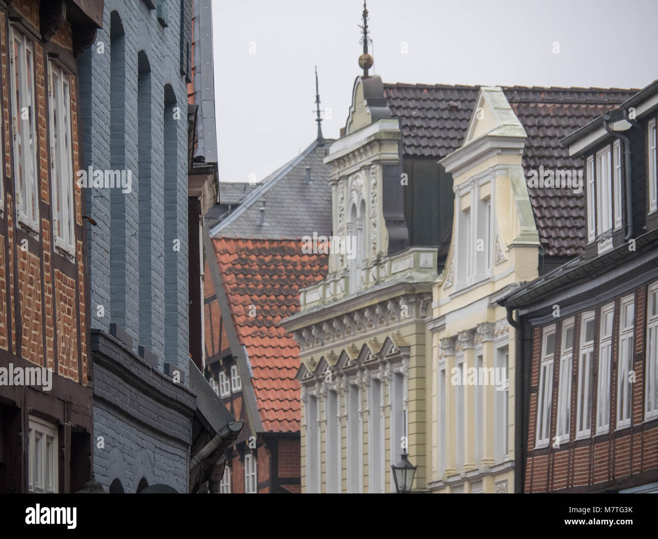 the small City of Stade in Germany Stock Photo - Alamy