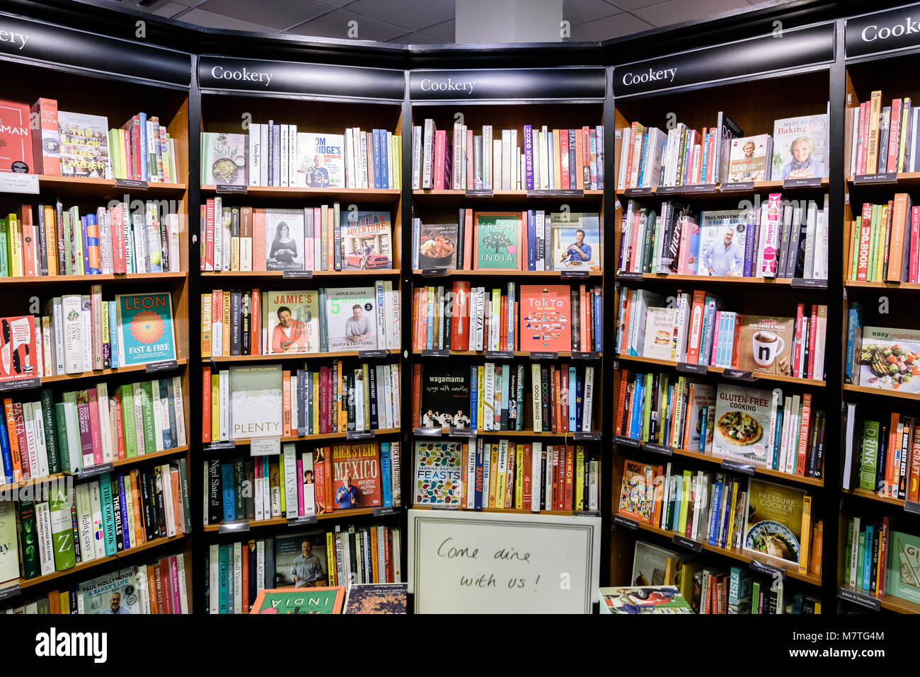 Book Shop Interior Stock Photo - Alamy