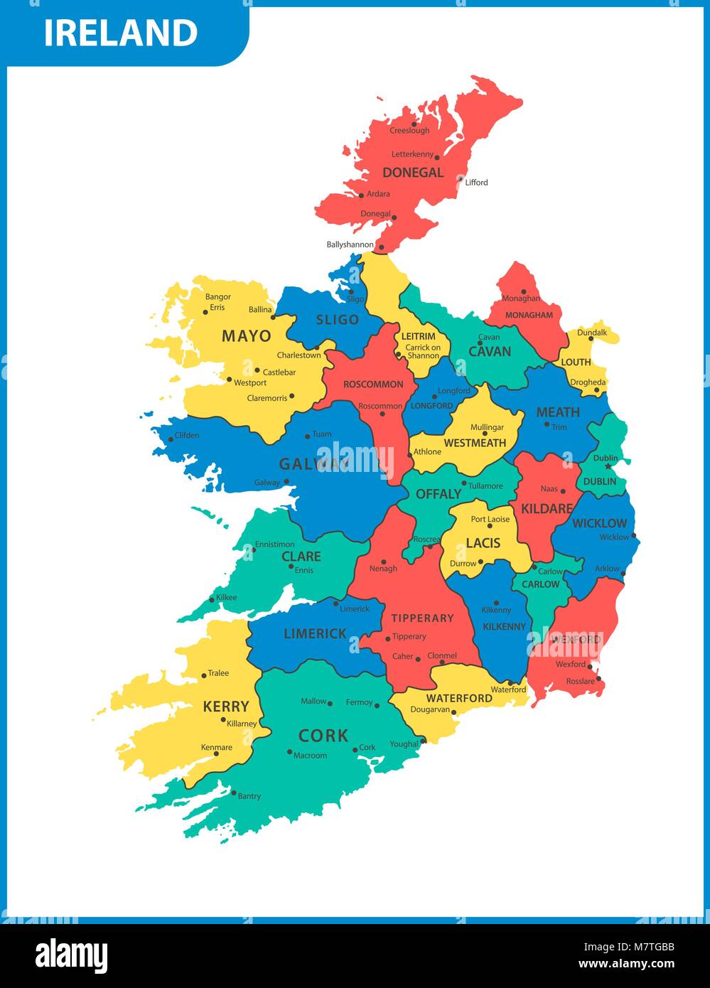 Ireland irish island country Stock Vector Images - Alamy