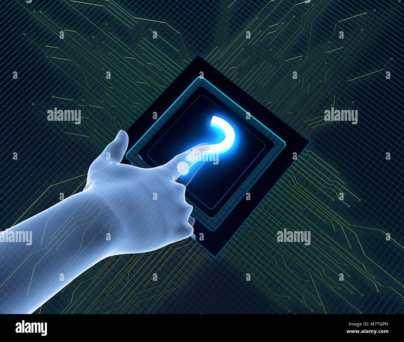 Question mark science hi-res stock photography and images - Alamy