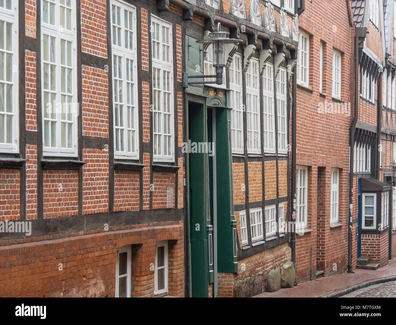 the small City of Stade in Germany Stock Photo - Alamy