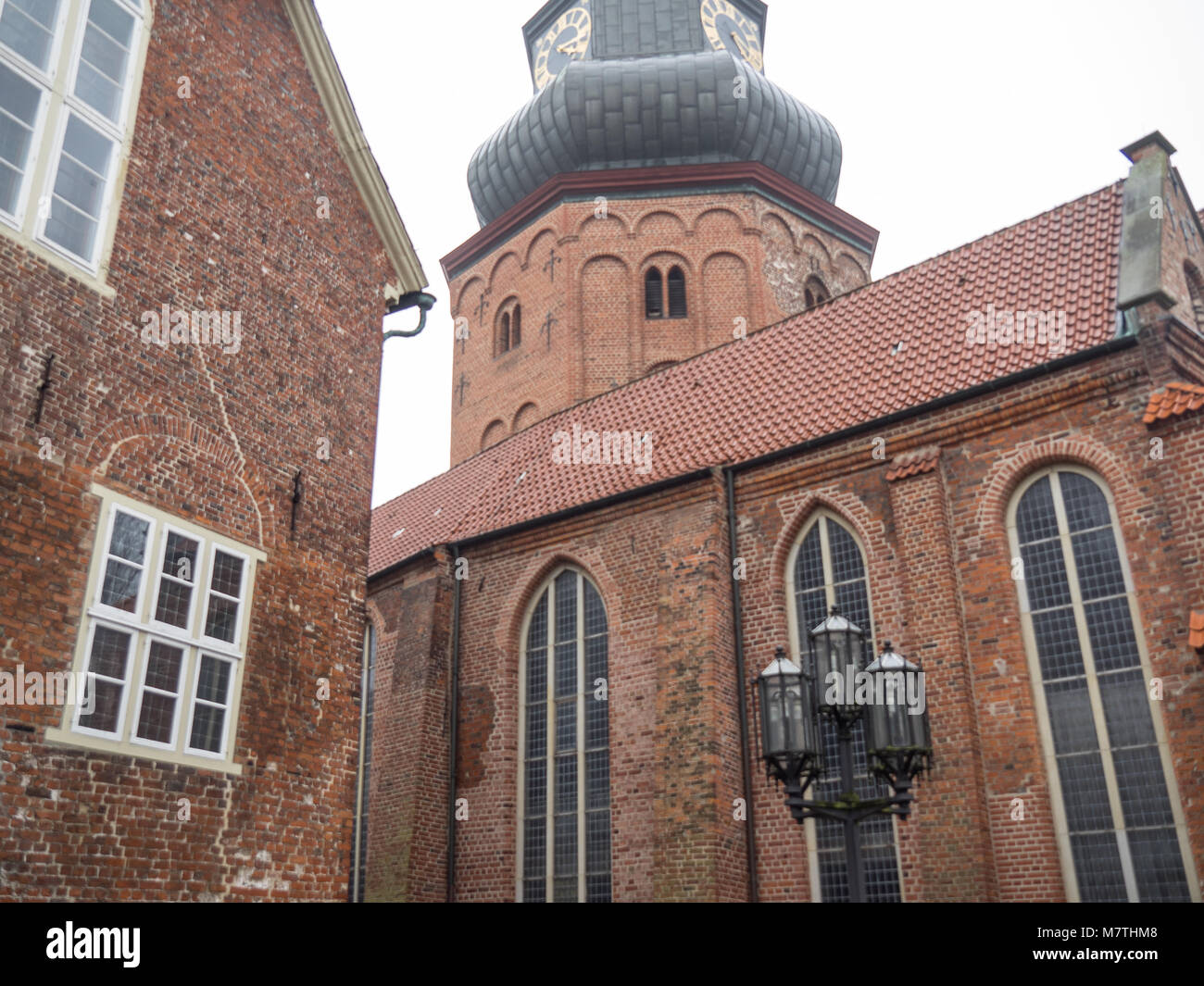 the small City of Stade in Germany Stock Photo - Alamy