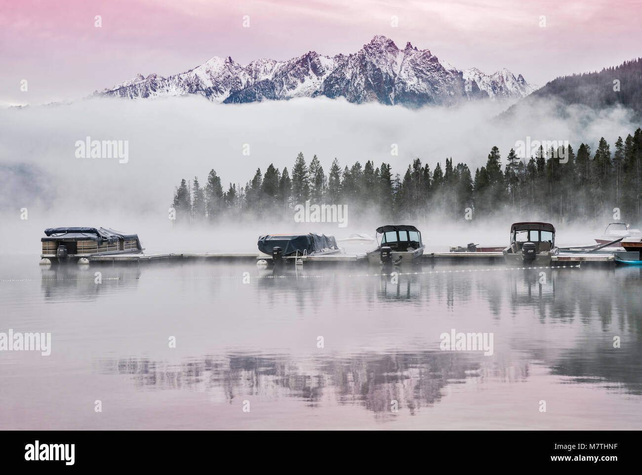 Redfish lake hi-res stock photography and images - Alamy