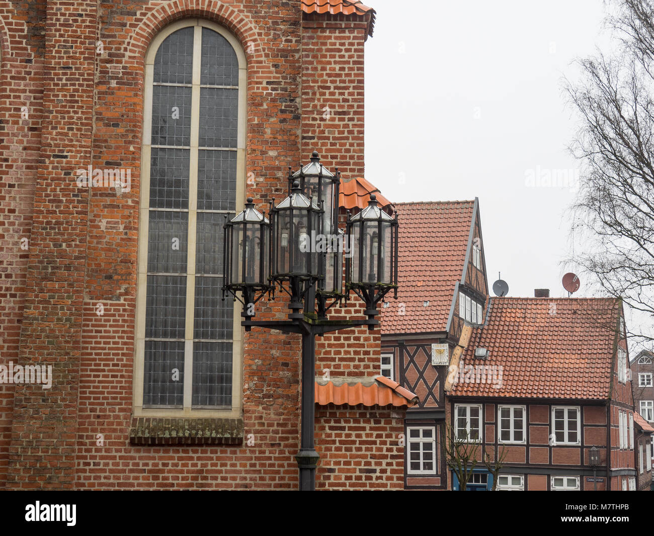 the small City of Stade in Germany Stock Photo - Alamy