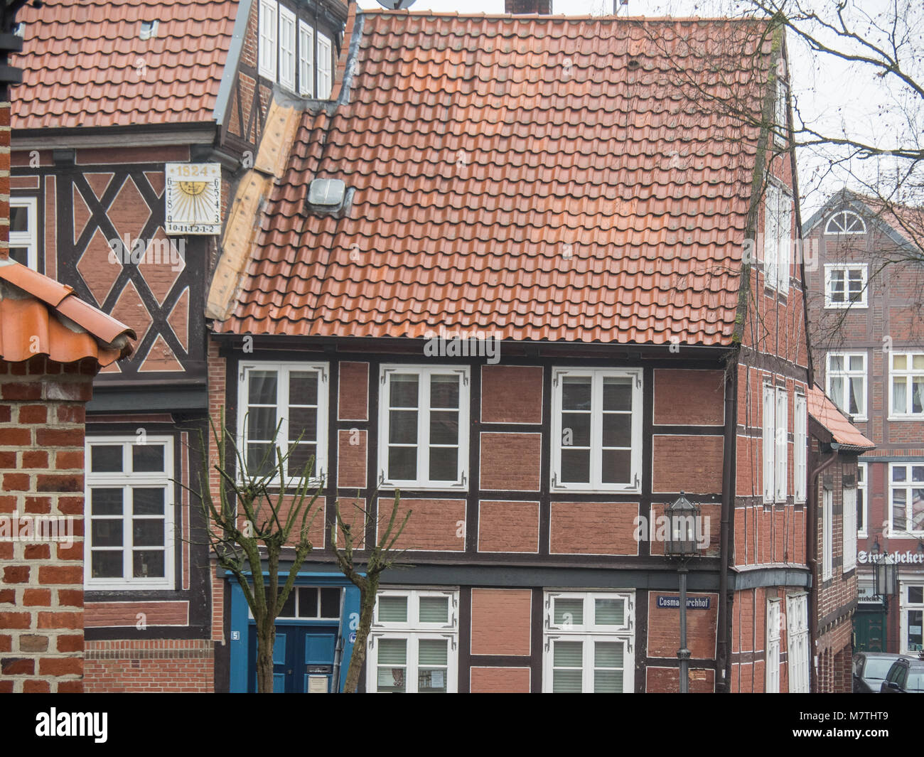 the small City of Stade in Germany Stock Photo - Alamy