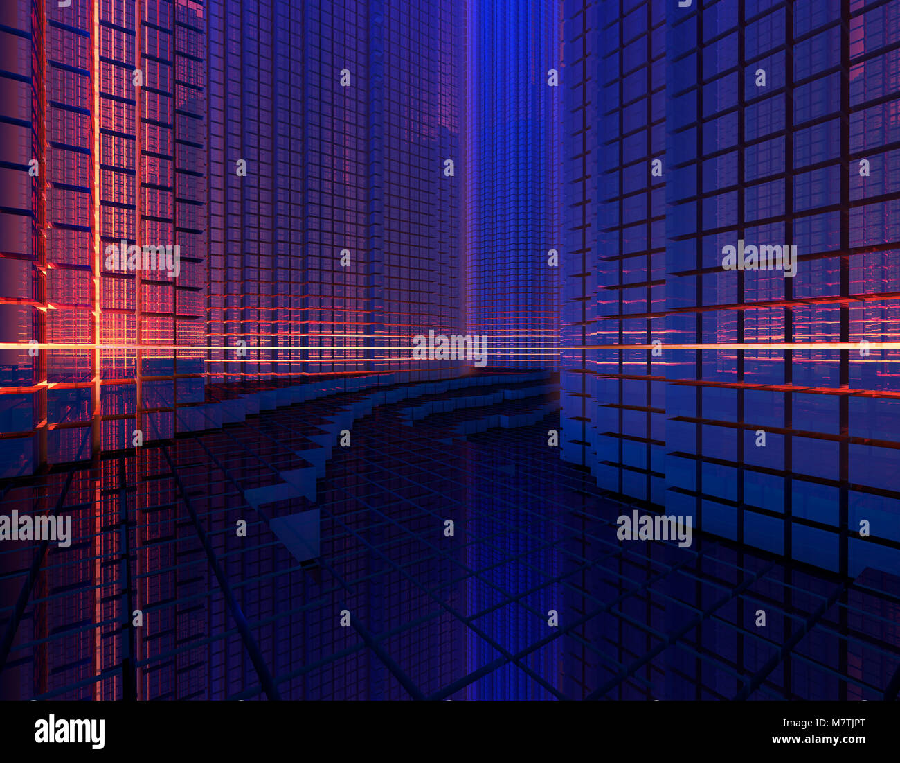 Network Data Transmission, Big Data Storage, Future Technology Stock ...