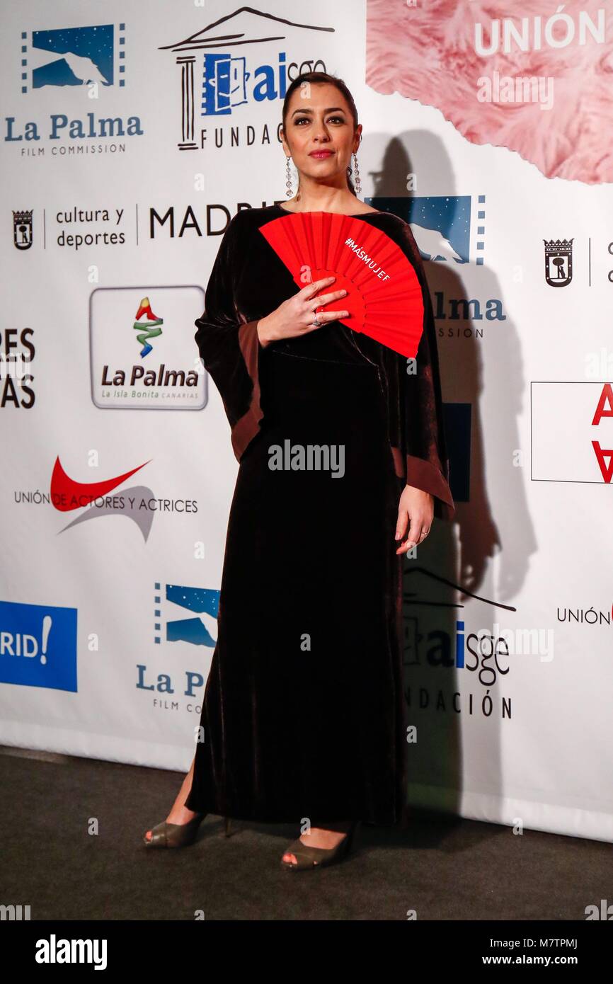 Maria Isasi attends during XXVII Premios Union de Actores y Actrices ...