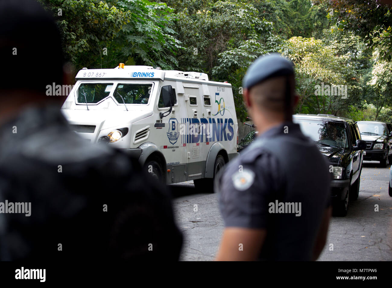 March 12, 2018 - Sao Paulo, Sao Paulo, Brazil - ROTA police (elite ...