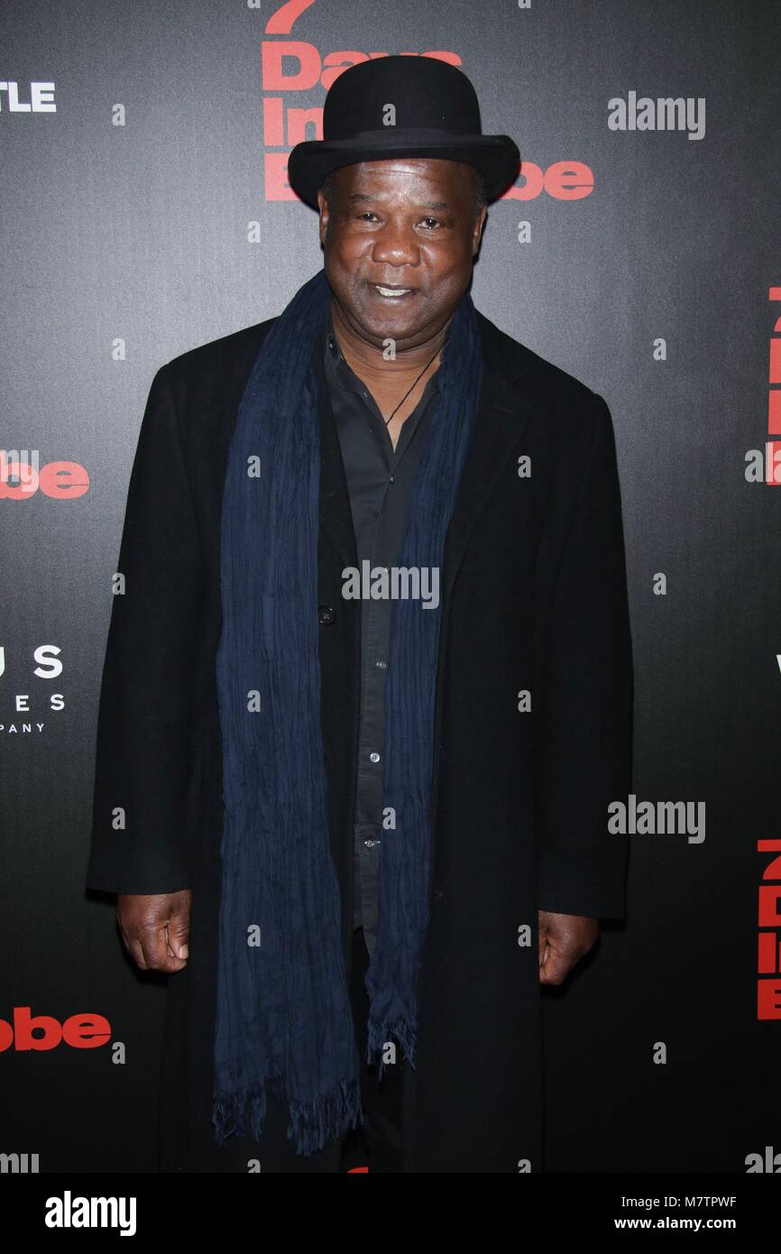 New York, USA. 12th Mar, 2018. Isiah Whitlock Jr. at the “7 Days In ...