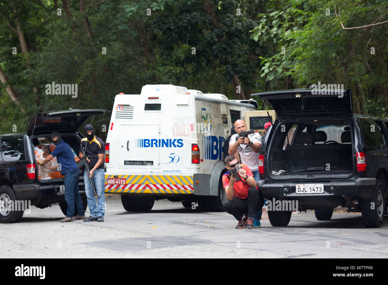 March 12, 2018 - Sao Paulo, Sao Paulo, Brazil - ROTA police (elite ...