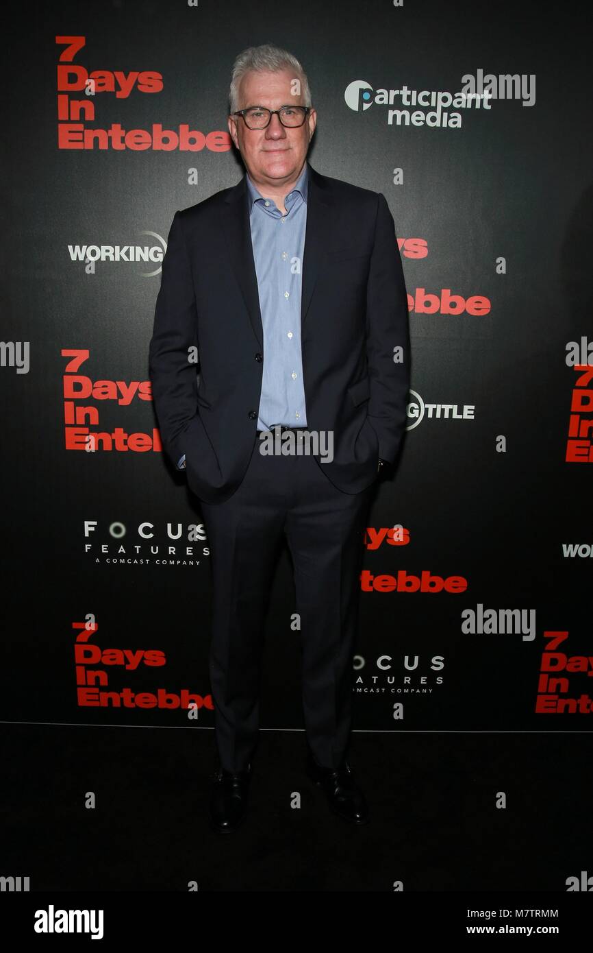 New York, USA. 12th Mar, 2018. David Linde at arrivals for 7 DAYS IN ...