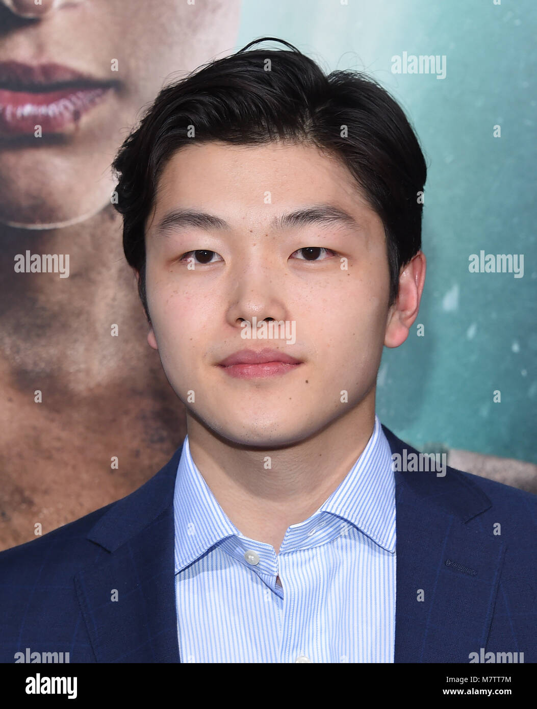 Los Angeles, USA. 12th Mar, 2018. Alex Shibutani arrives for the US ...