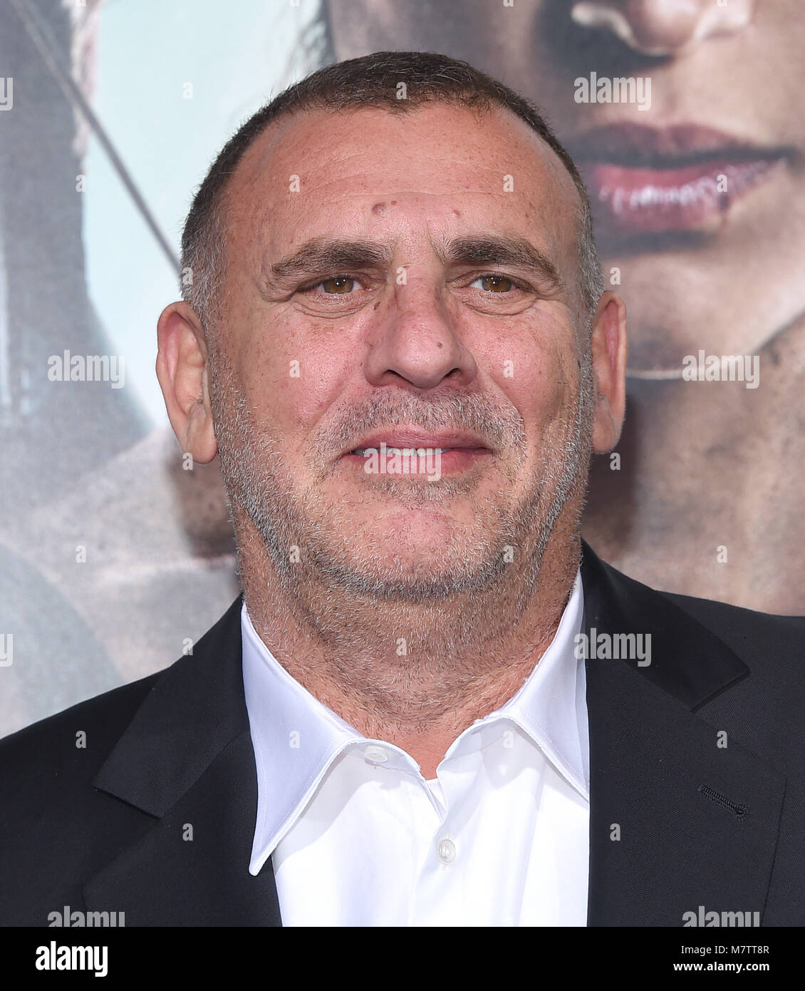 Los Angeles, USA. 12th Mar, 2018. Graham King arrives for the US ...