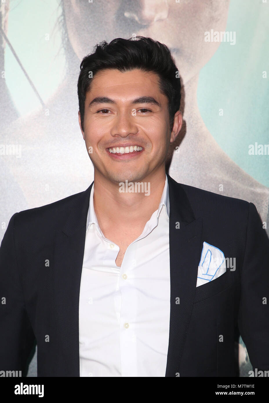 Hollywood, USA. 12th Mar, 2018. Henry Golding, at The US premiere of Tomb Raider at the TCL ...