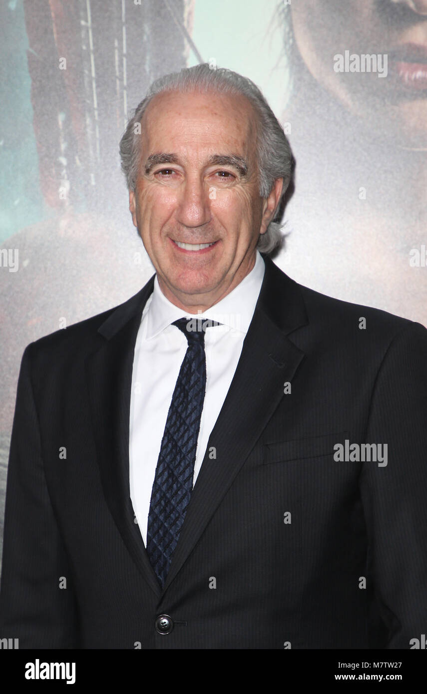 Hollywood, USA. 12th Mar, 2018. Gary Barber, at The US premiere of Tomb ...