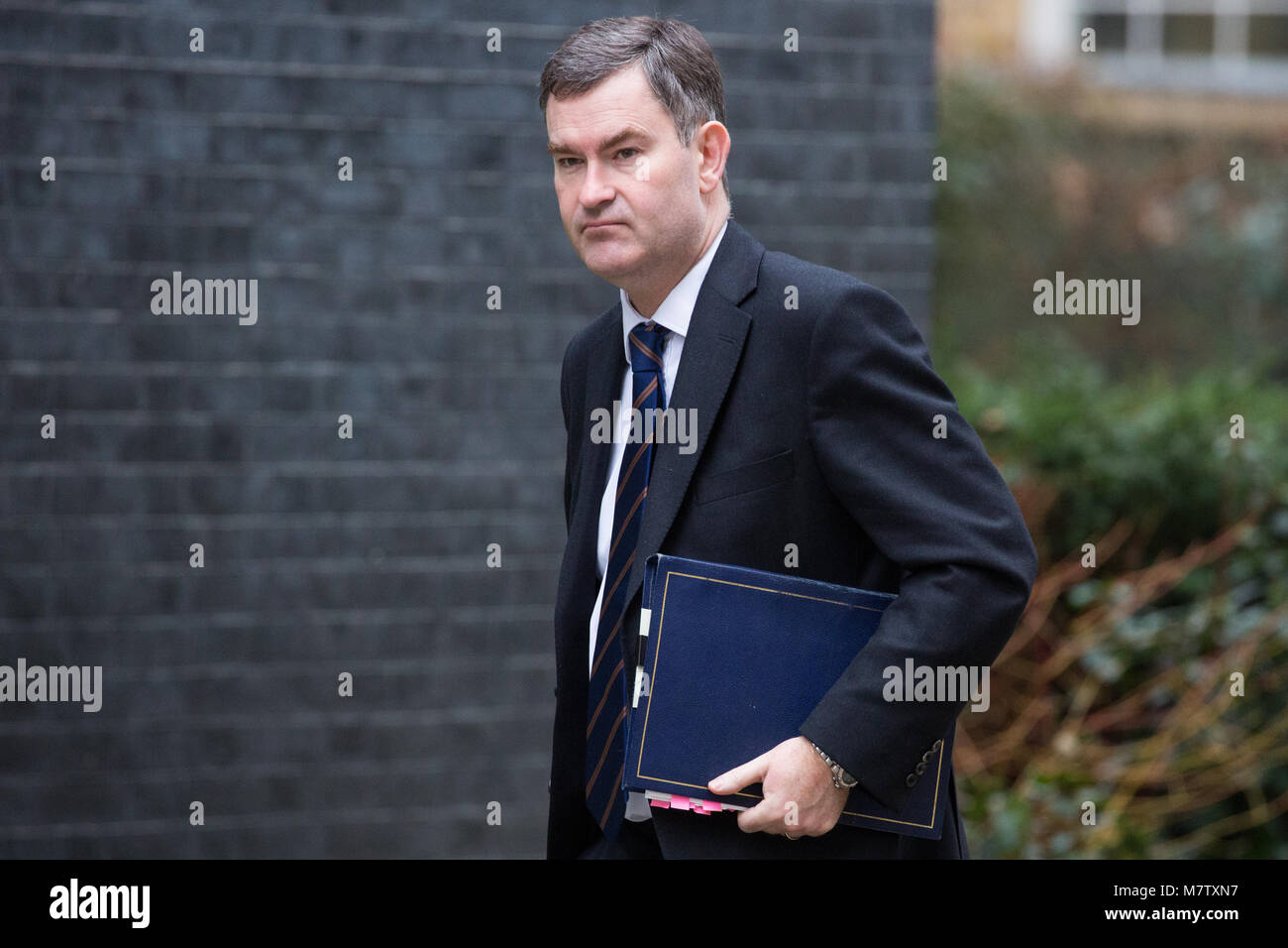 London, UK. 13th March, 2018. David Gauke MP, Lord Chancellor and ...