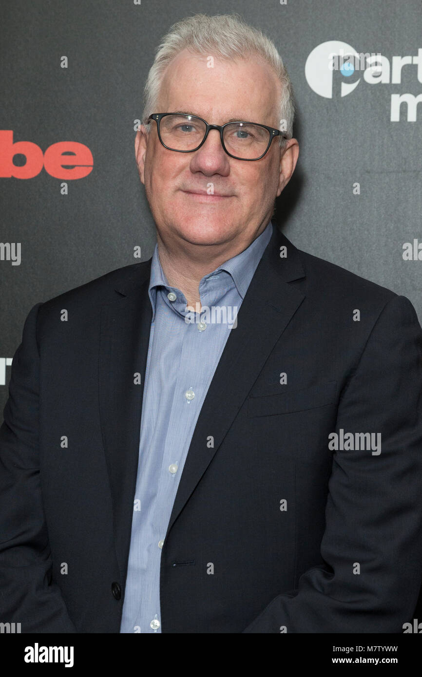 New York, NY - March 12, 2018: David Linde attends 7 days in Entebbe ...