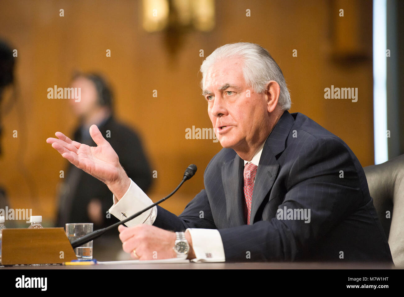 ***FILE PHOTO*** Trump Fires Tillerson As secretary Of State Rex Wayne ...