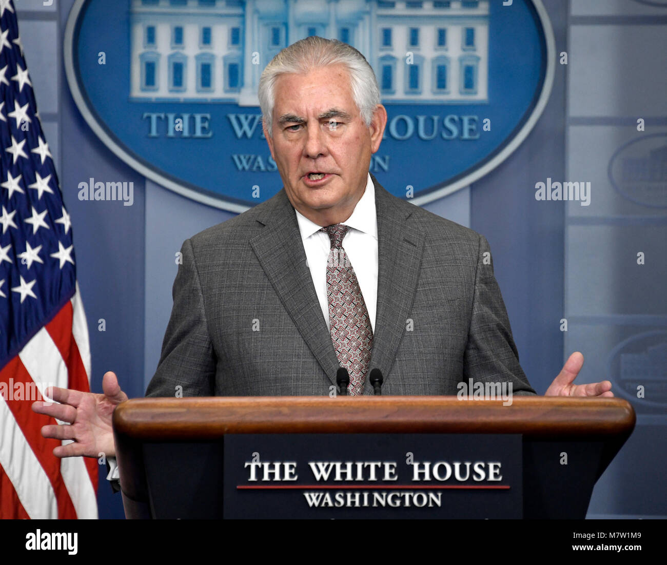 ***FILE PHOTO*** Trump Fires Tillerson As secretary Of State United ...