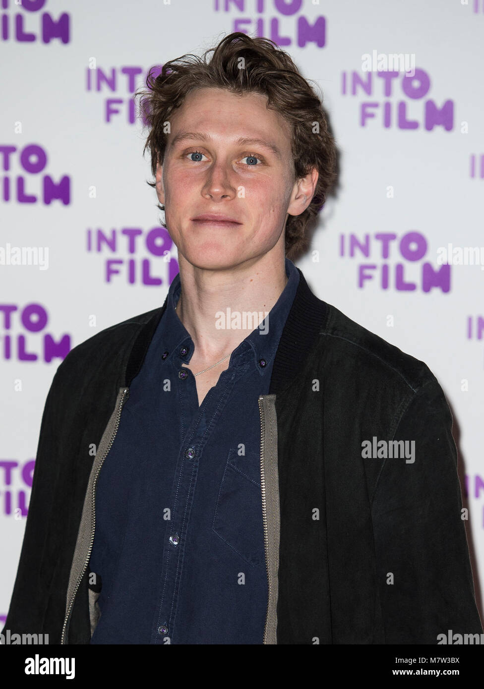 London, UK. 13th March, 2018. George MacKay attends the Into Film ...